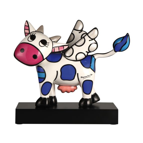 Figur Romero BRITTO Flying Cow 31 cm - Pop Art